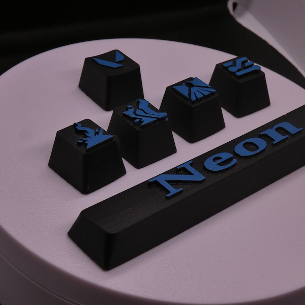 Valorant Neon Keycap - Etsy