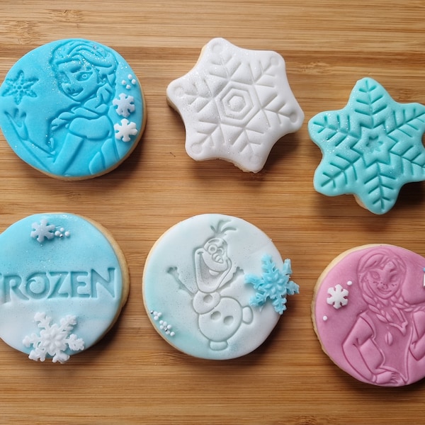 Frozen Cookies - Etsy