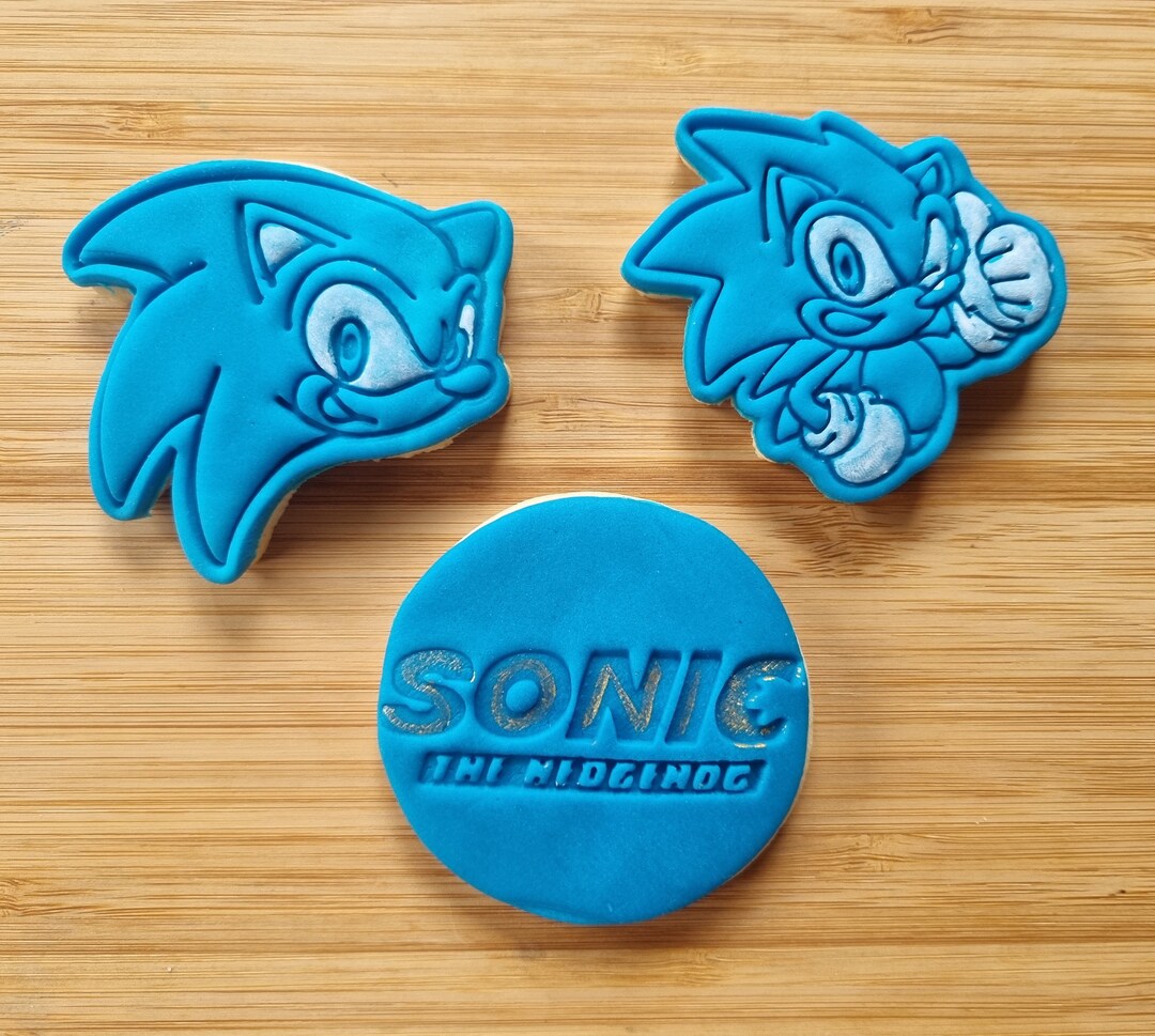 Sonic the Hedgehog Cookies - Etsy