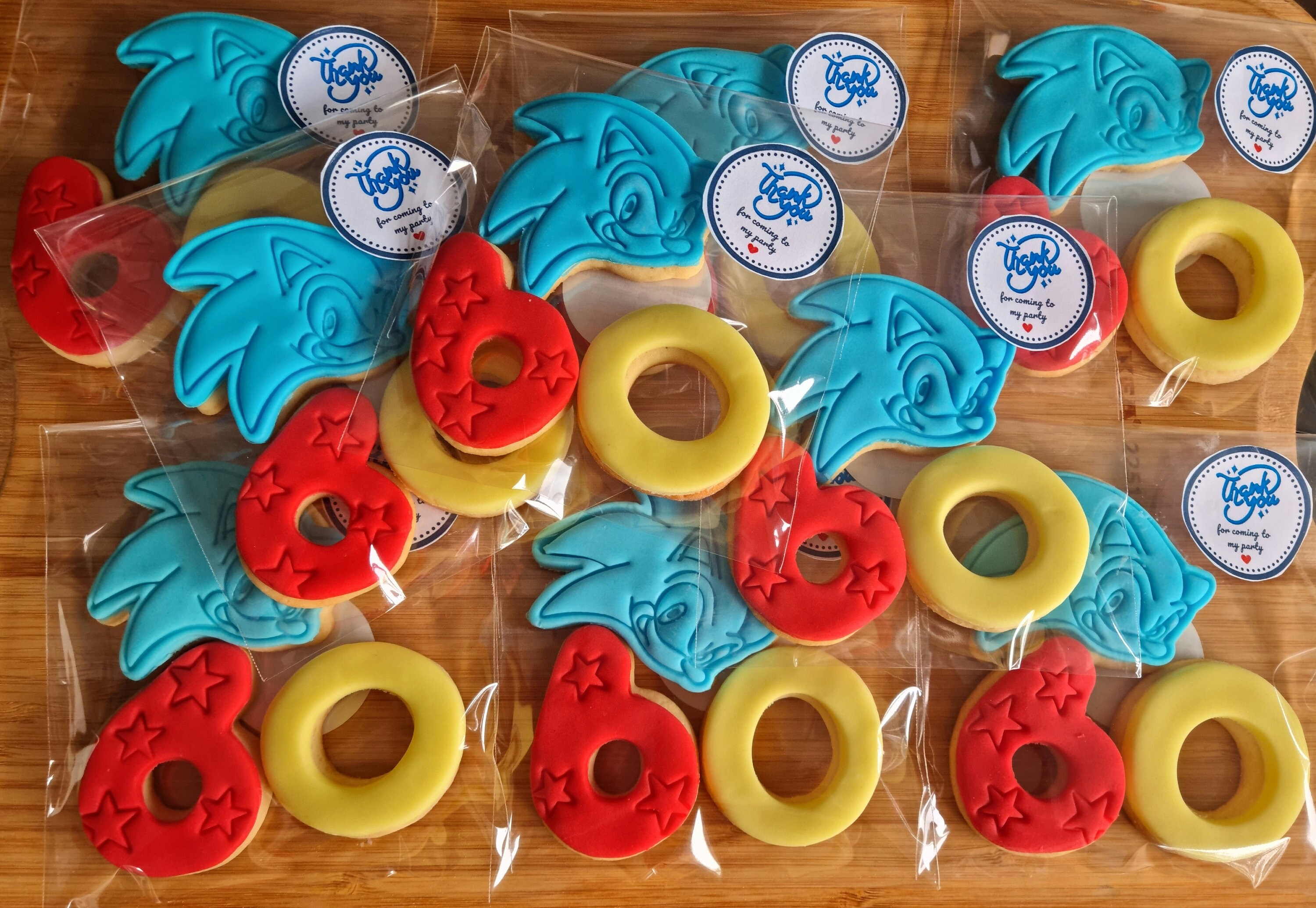 Sonic the Hedgehog Cookies - Etsy