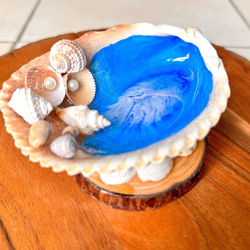 Sea Shell Candle Ring - Etsy
