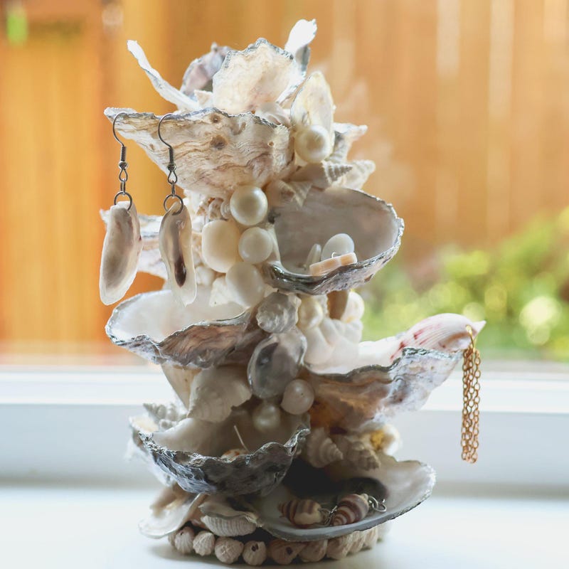 Shell Jewelry Holder - Etsy