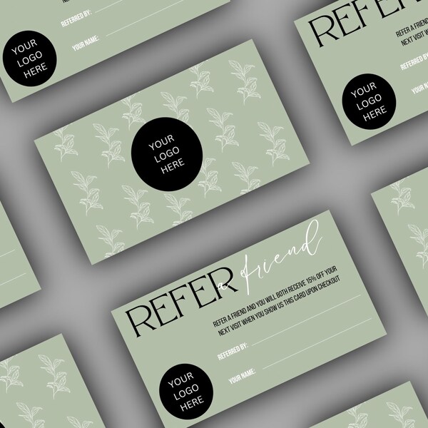 Referral Card - Etsy