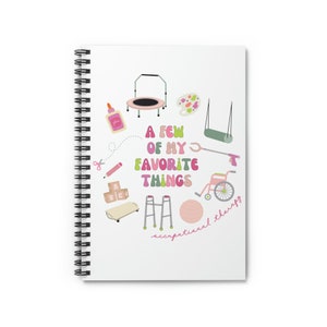 OT Note Book, Occupational Therapy Documentation, OT Notes ...