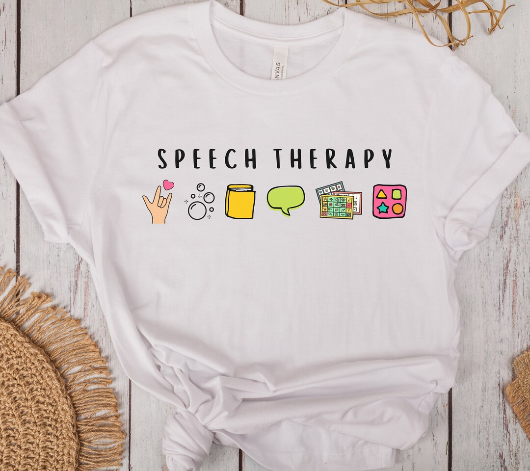 Speech Therapy Month Tshirt, Cute Speech Tshirt, Funny Speech Tshirt ...