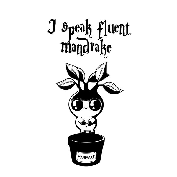 Mandrake Svg - Etsy