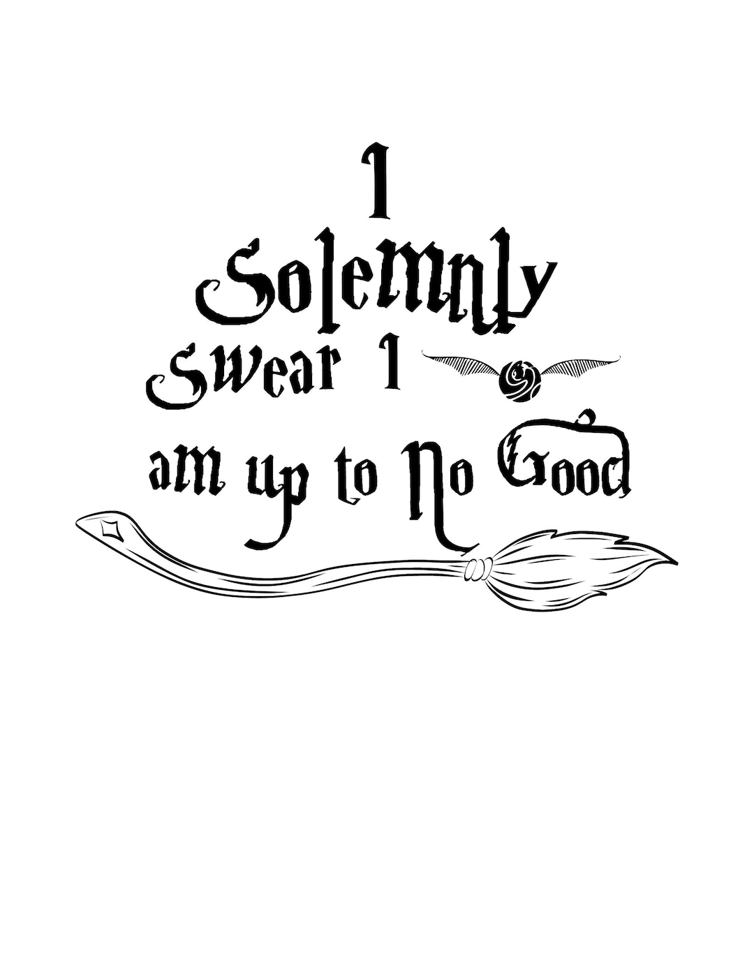 I Solemnly Swear SVG - Etsy