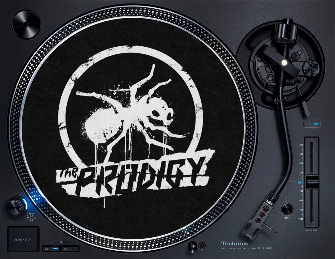 The Prodigy Ant 12" Slipmat DJ Turntable Vinyl Record Slip Mat ...