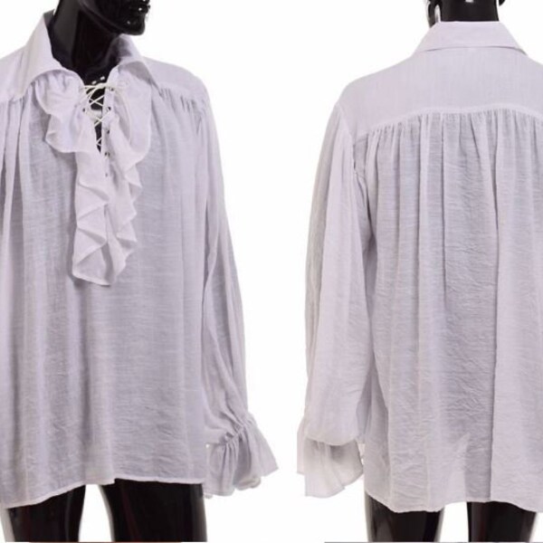 Ruffle Vampire Shirt - Etsy