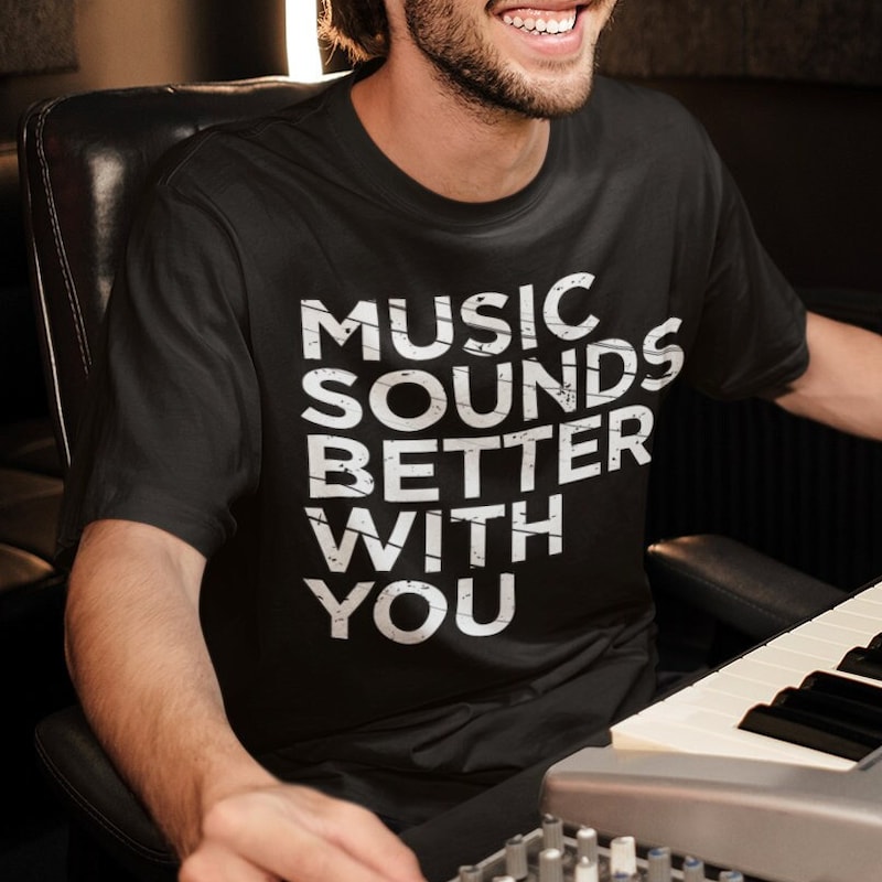 Music Sounds Better T Shirt - Etsy