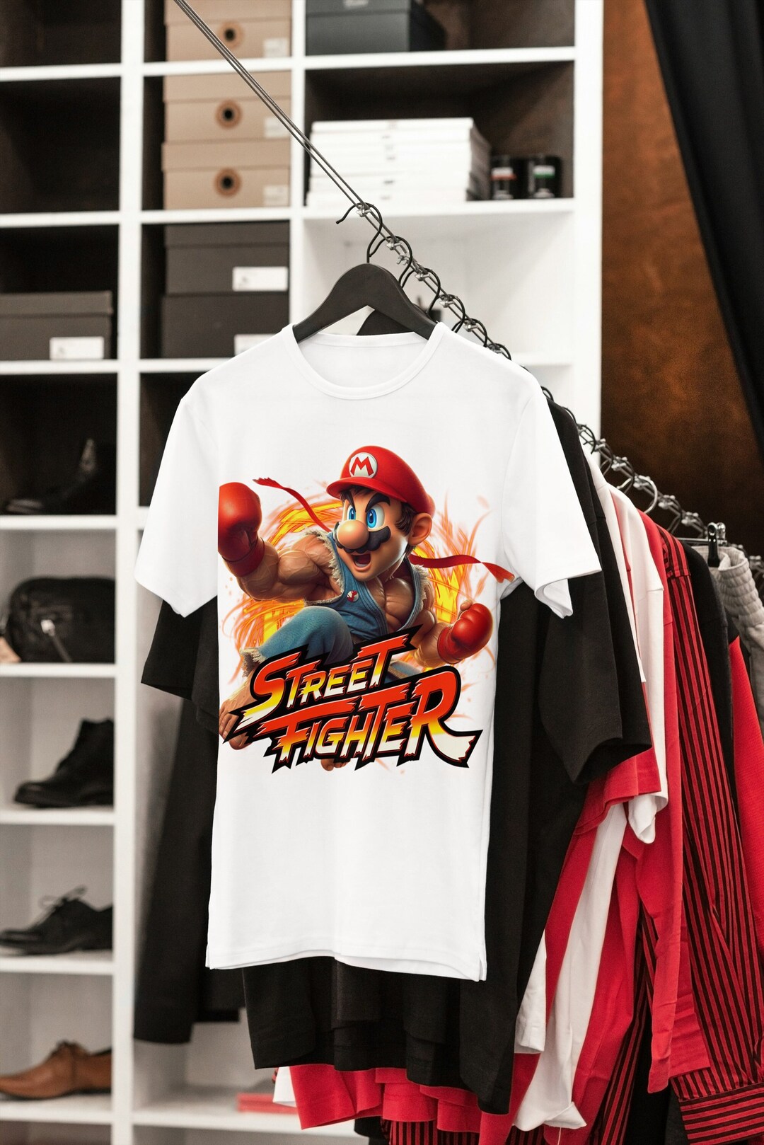 Super Mario Street Fighter Svg Png Cricut Plotter Vector Cut Tshirt ...