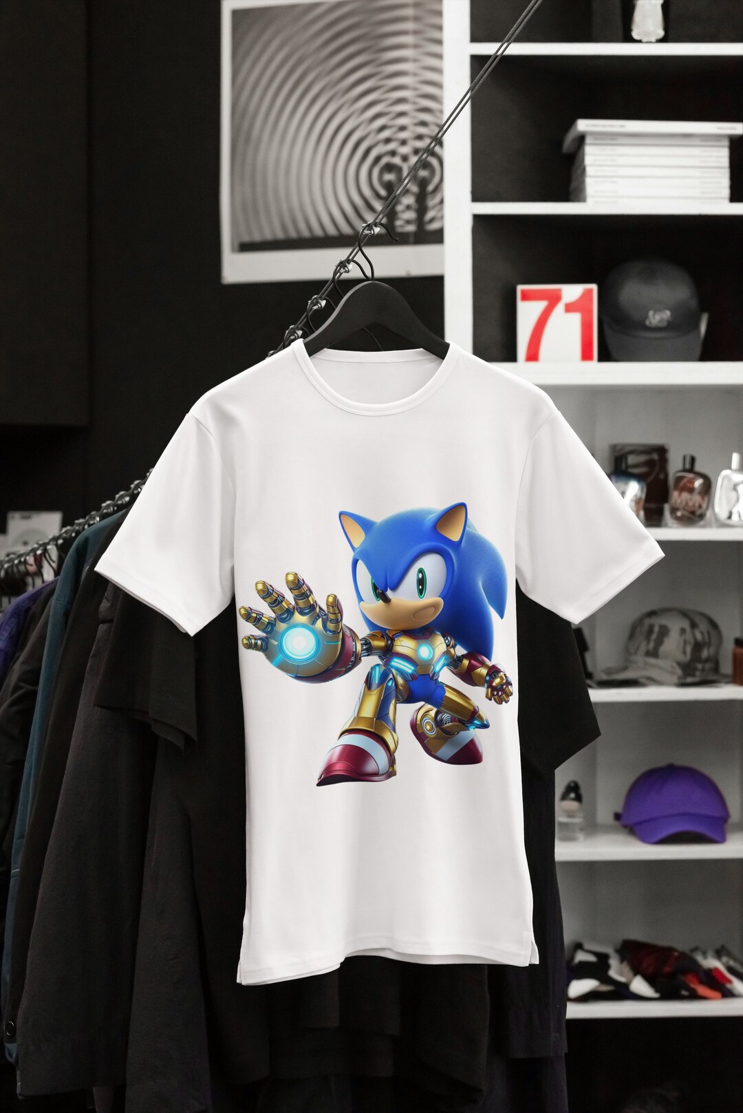 Sonic as a Superhero SVG PNG Bundle Iron Man Avengers Shirt Wall Art ...