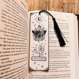 The Reader Tarot Card Bookmark for Book Lovers and Tarot Card Lovers - Etsy