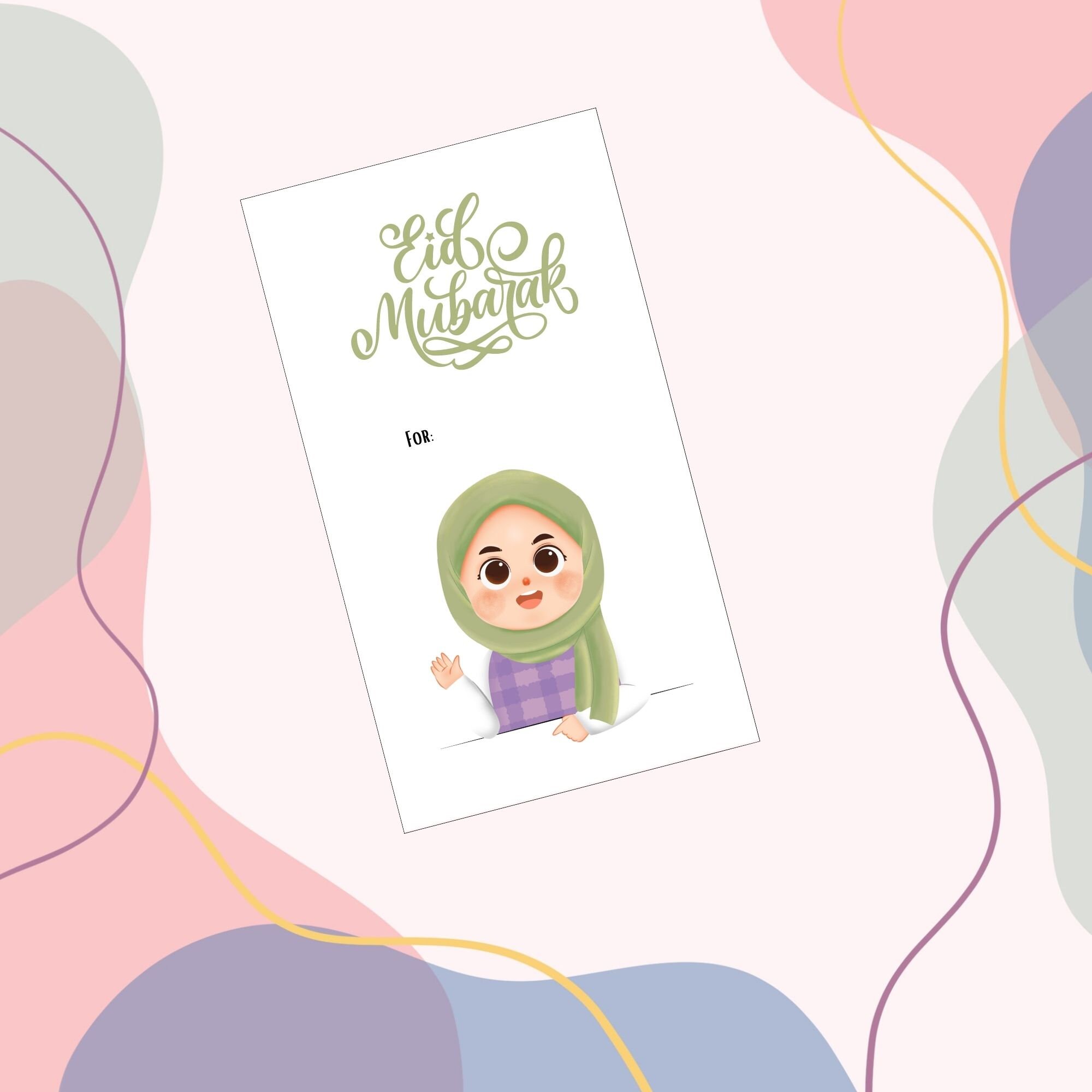 Printable Ramadan Eid Money Gift Envelope, Printable Envelope, Eid ...