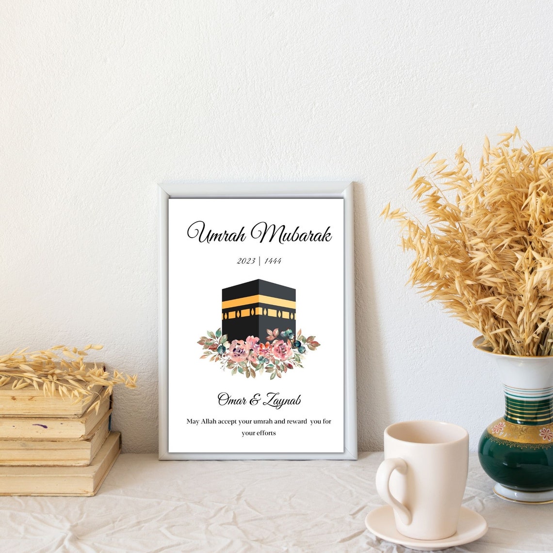 Personalized Umrah Mubarak & Hajj Mubarak Gift, Umrah Gift, Hajj Gift ...