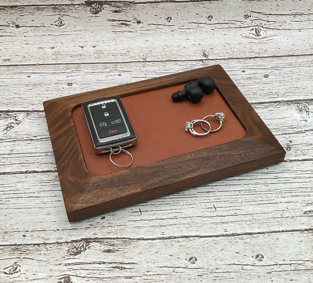 Leather Ring Dish, Coin Dish, Engagement Ring Dish, Wedding Ring Dish ...