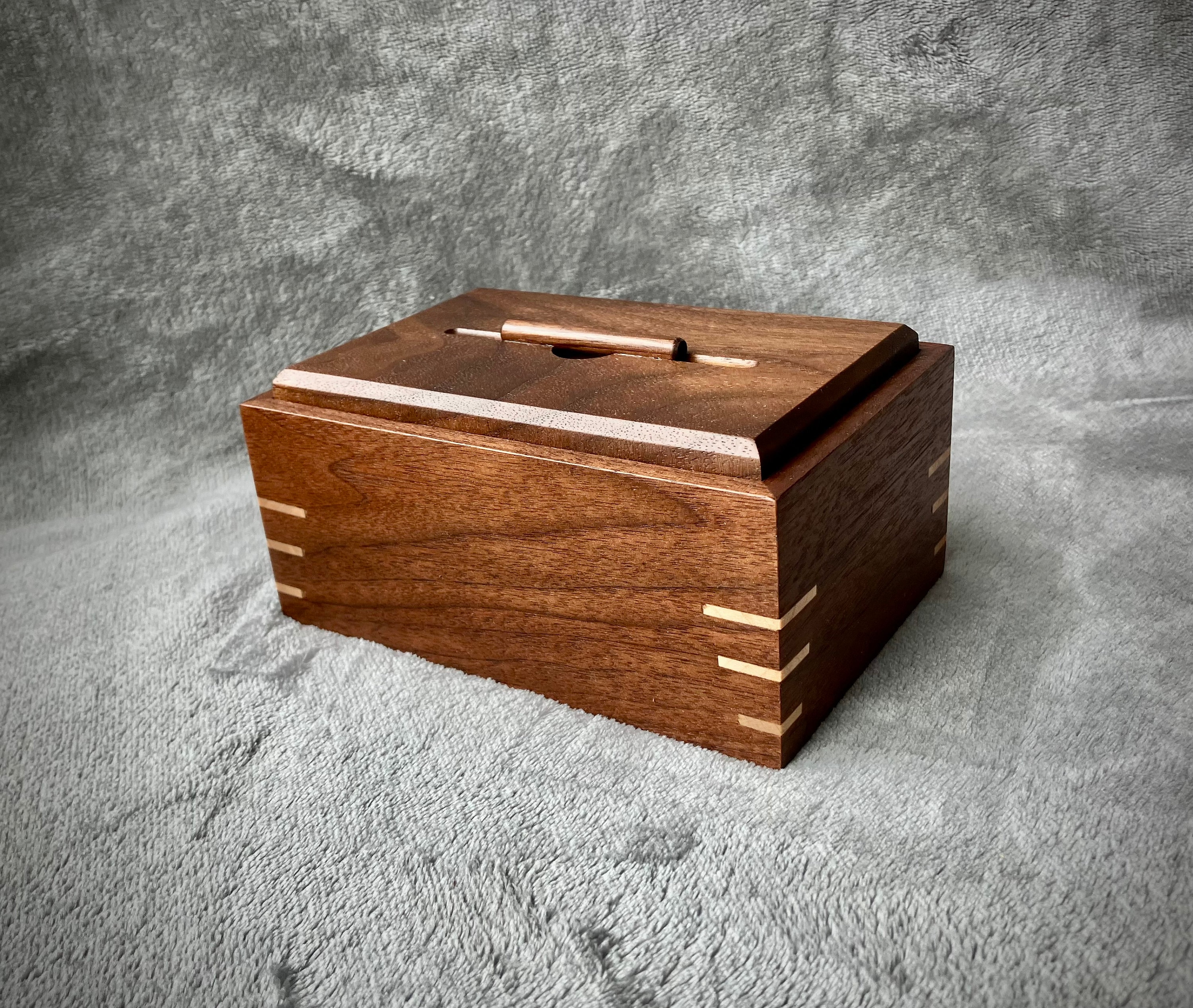 Cremation Box for Adult, Personalized Urns for Adults, Wood Urn for ...