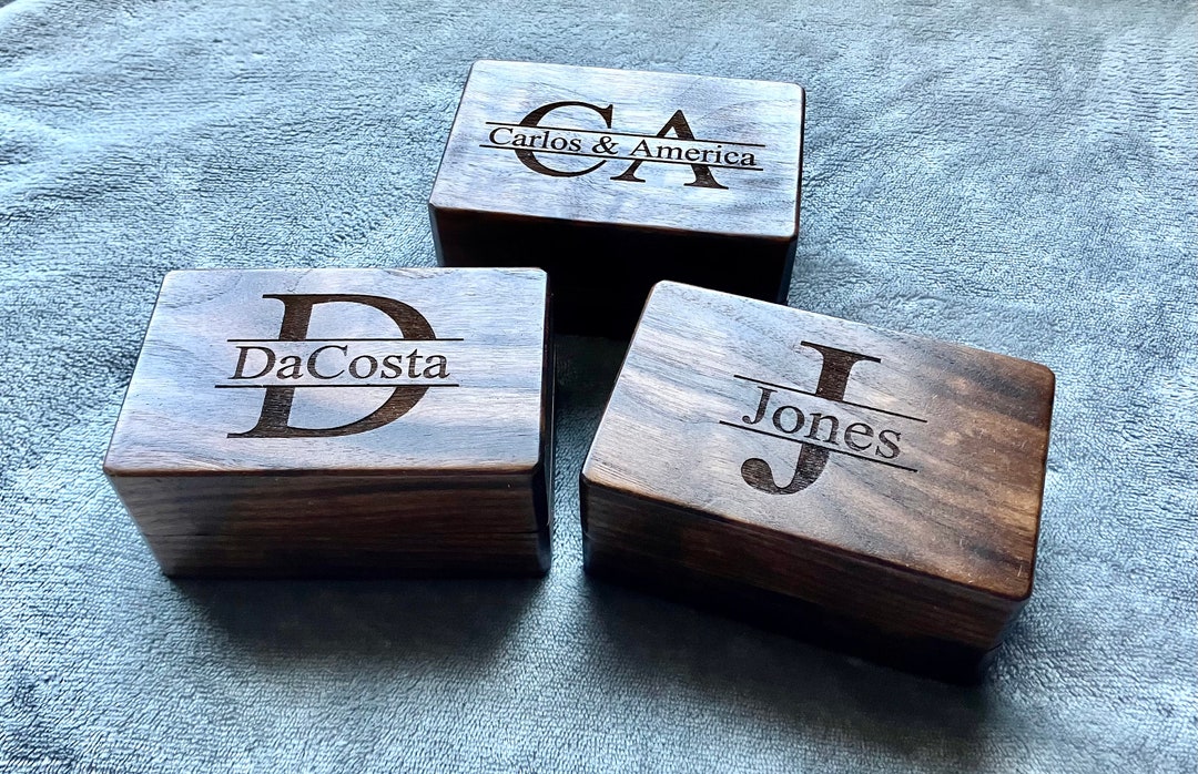 Custom Keepsake Box, Engraved Keepsake Box, Wood Box, Anniversary, Gift ...