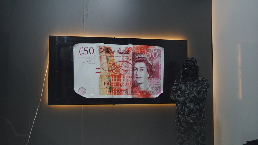 50 Pound Real Crumble Money Premium Money Art Queen - Etsy