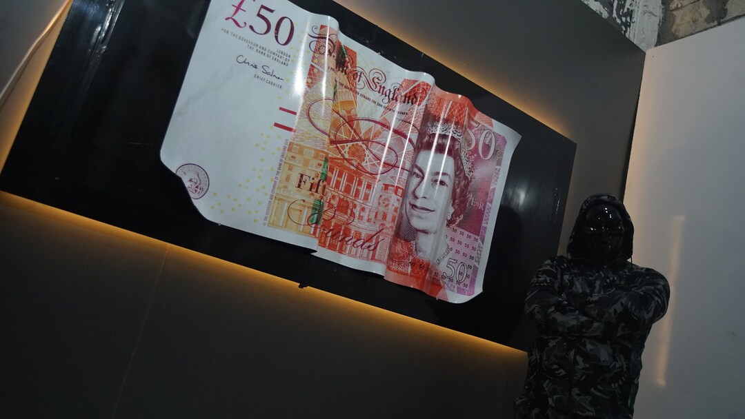 50 Pound Real Crumble Money Premium Money Art Queen - Etsy