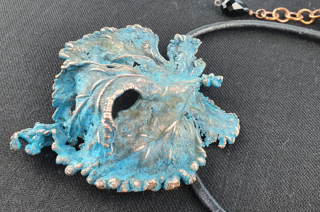 Copper Neck Pendant, Made by Galvanic Method, Handmade. #3 - Etsy