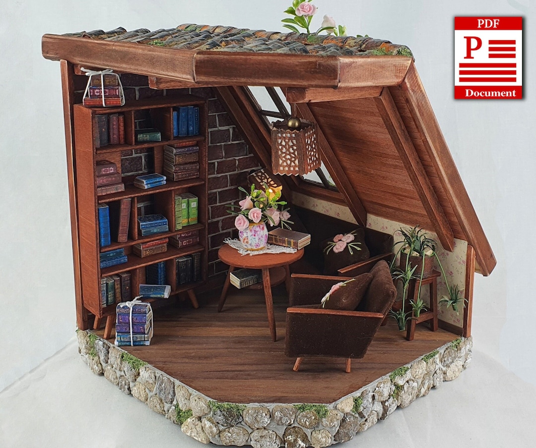 Tutorial of Making a Roombox With Lights, Furniture and Accessories. - Etsy
