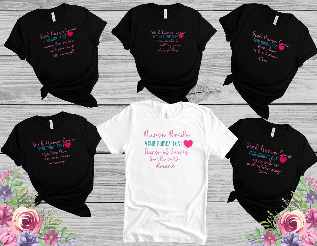 Nurse Bachelorette Nurse Hen Party Nurse and Friends Girl - Etsy