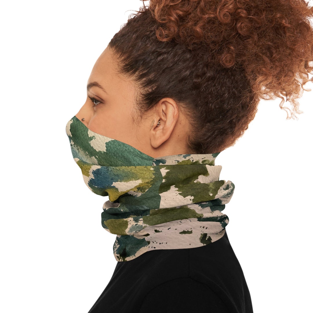 Camouflaged,tube Scarf, Biker Neck Tube Scarf Snood, Neck Warmer ...