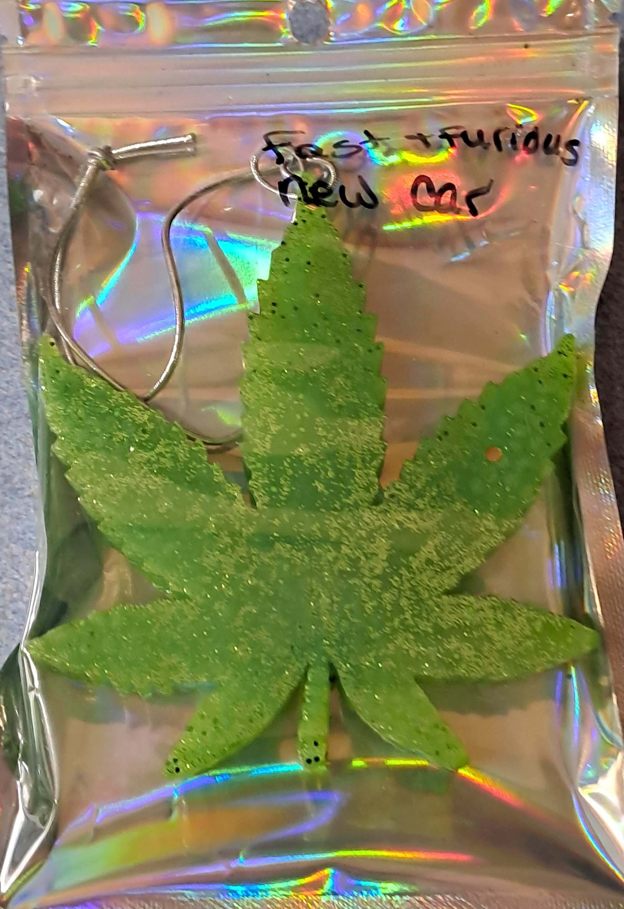 Marijuana Shaped Freshie - Etsy