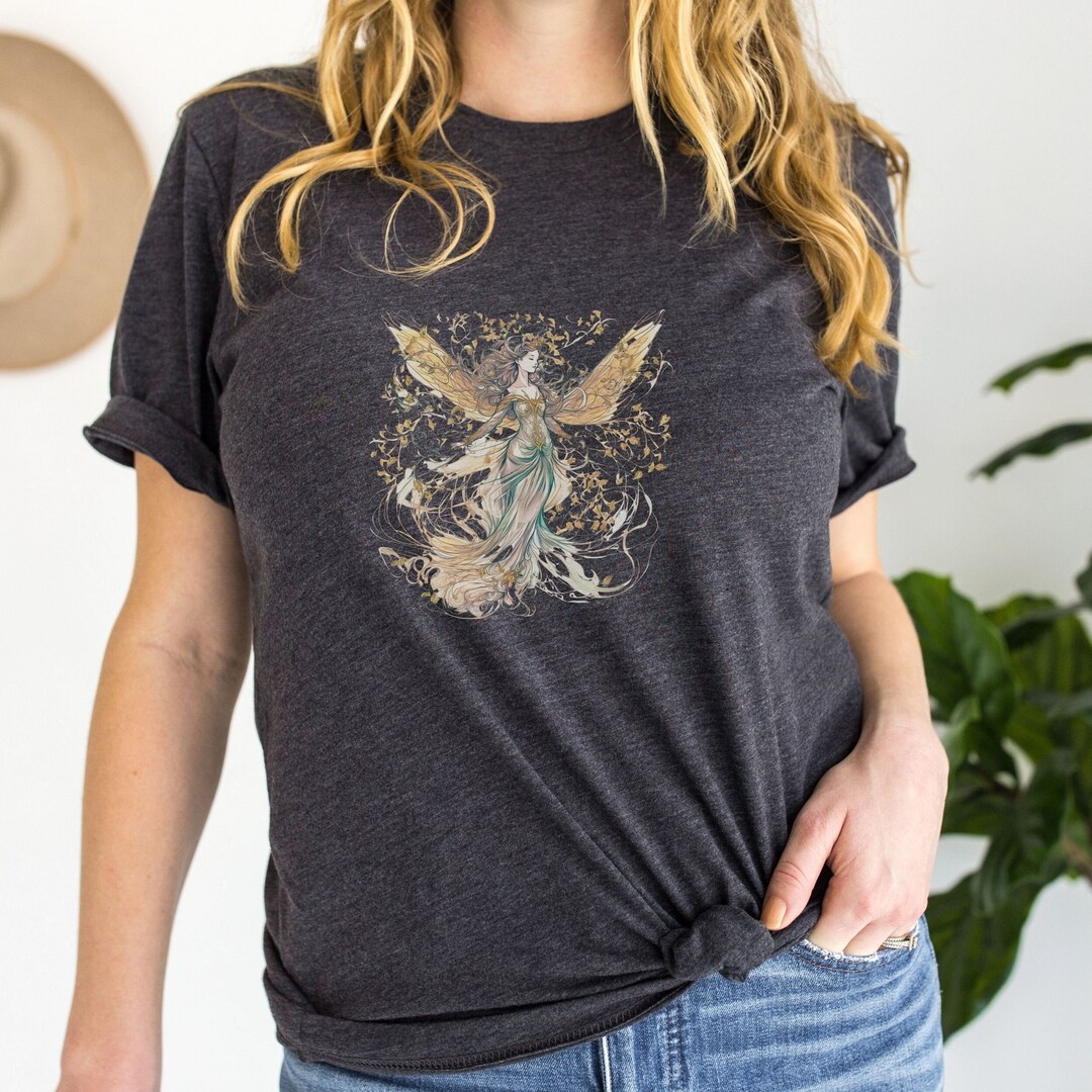 Fairy T-shirt Fairy Wings Beautiful Faery Mythical Faerie Spirit ...