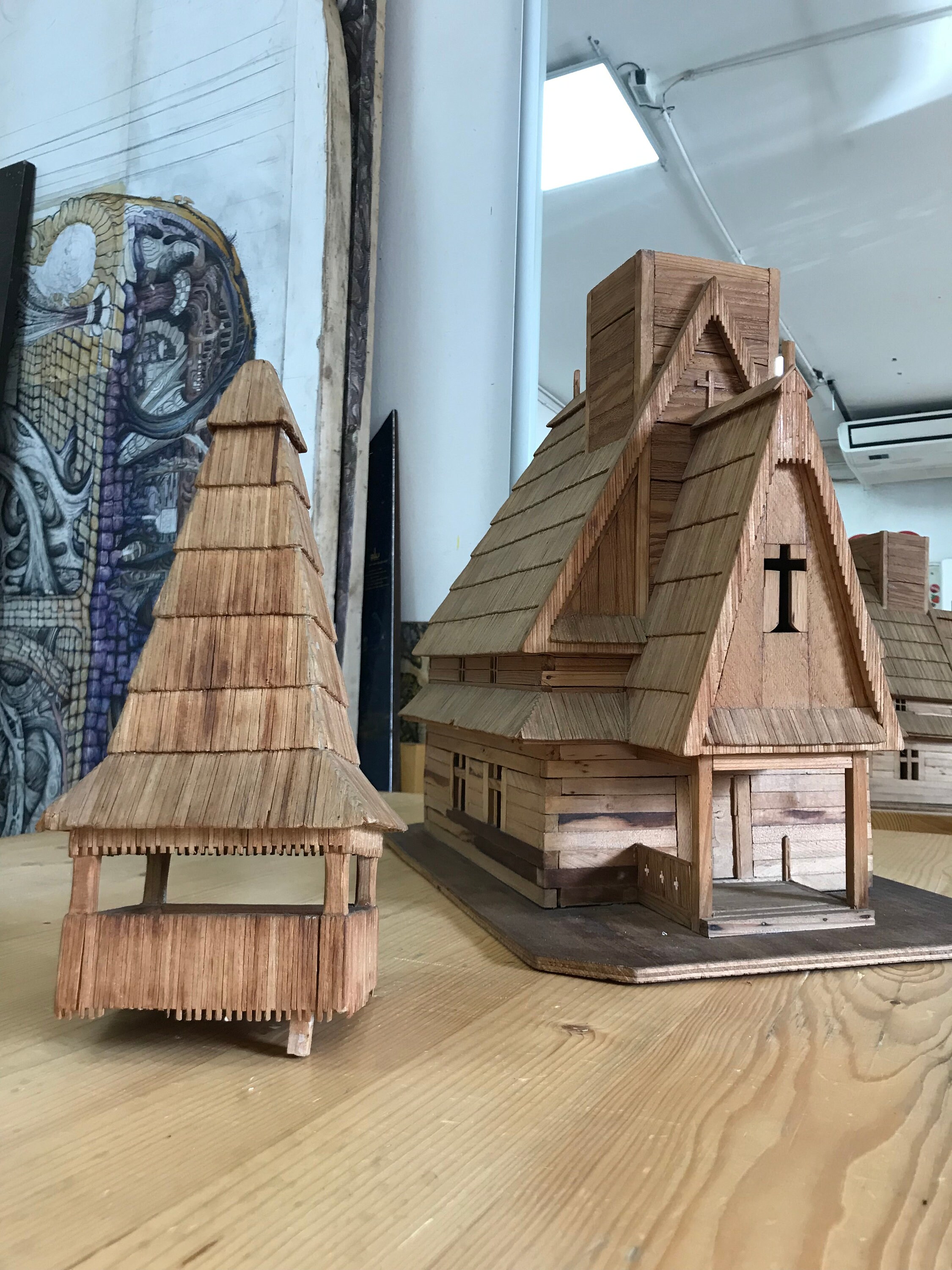 Wooden Orthodox Church Model, Museum Piece - Etsy