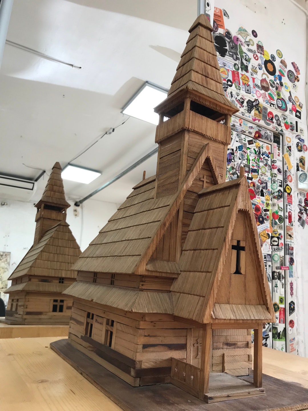 Wooden Orthodox Church Model, Museum Piece - Etsy