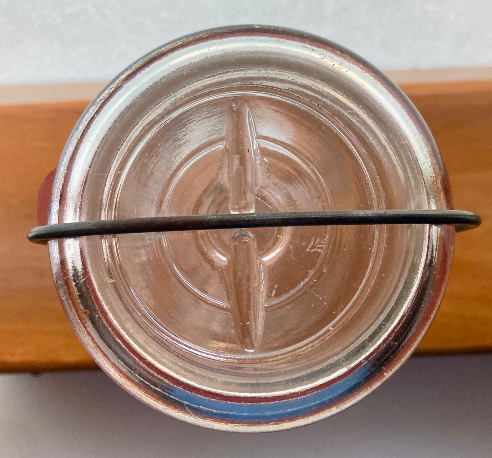 Atlas E-Z Seal Pint Jar (round, Twisted Wire Bail, 1920s, Some Clouding ...