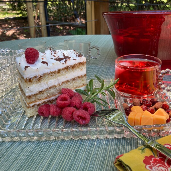 Vintage Snack Tray - Etsy