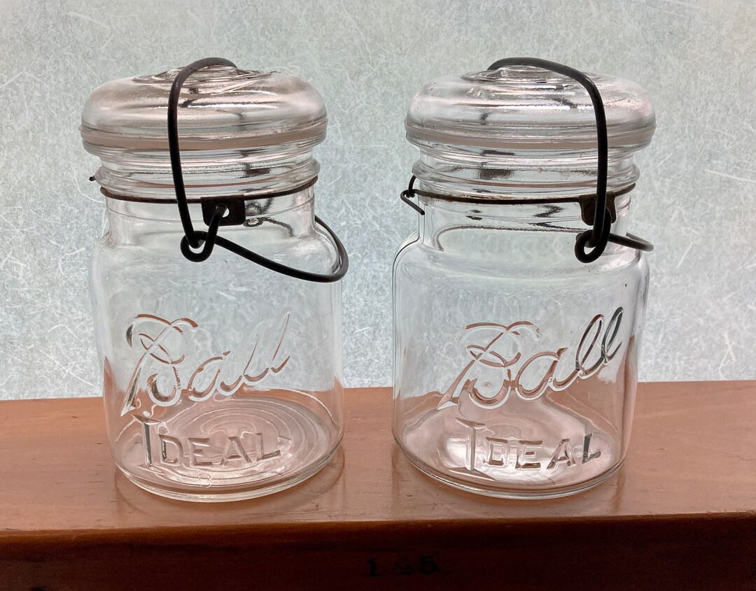 Ball Ideal Round Pint Jar (1923-1933, New Silicone Seal), Available ...