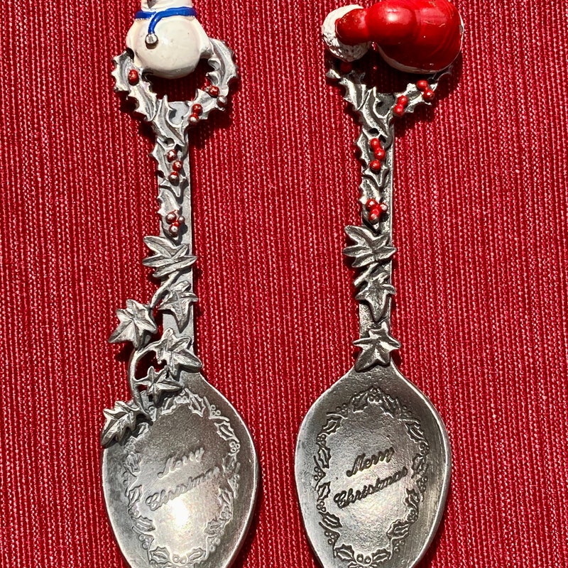 Christmas Spoons - Etsy
