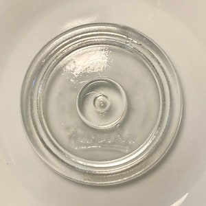 Rare Eureka Fruit Jar Glass Lid clear, Regular Mouth, 1920s - Etsy