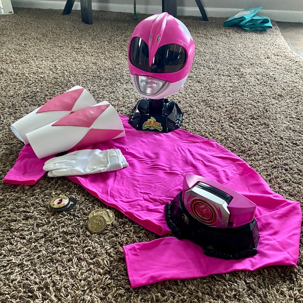 Pink Power Ranger - Etsy