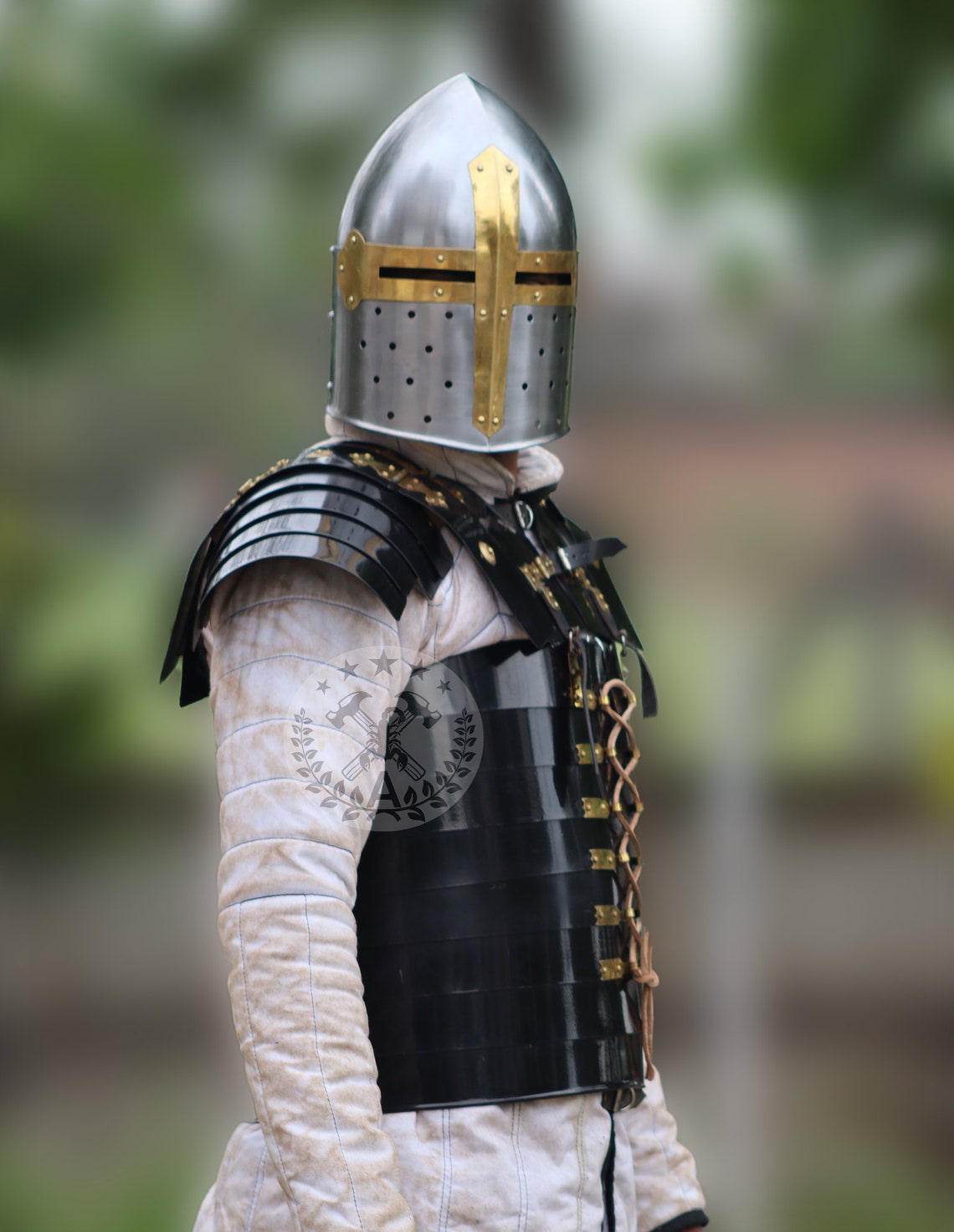 Lorica Segmentata Armor, Made From 18 Gauge Mild Steel Great Medieval ...