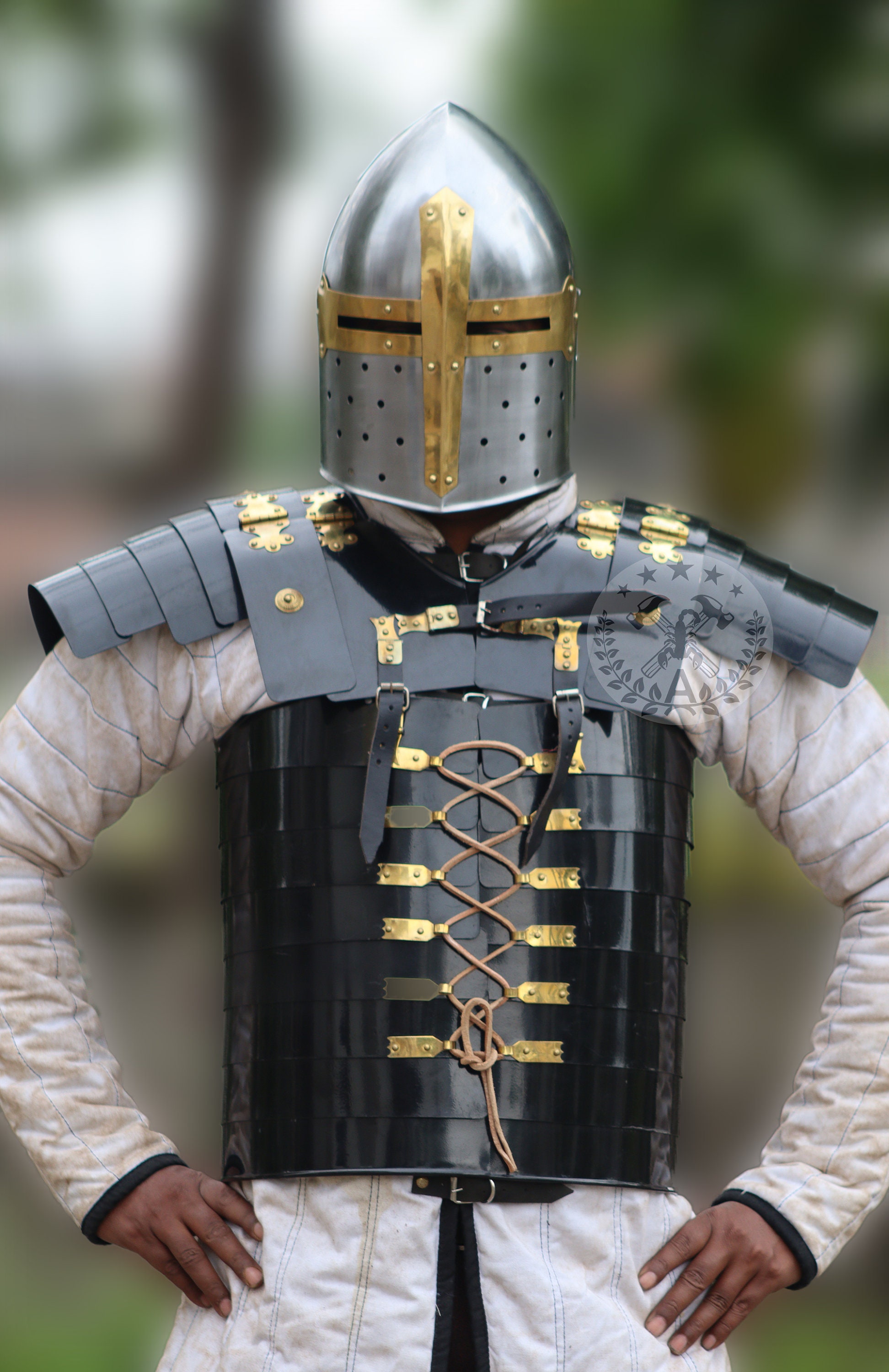 Lorica Segmentata Armor, Made From 18 Gauge Mild Steel Great Medieval ...