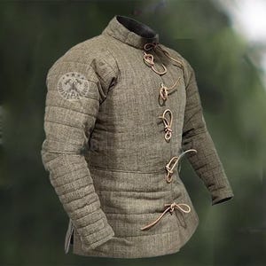 Medieval Viking Thick Padded Doublet Gambeson for Black Friday Sale - Etsy