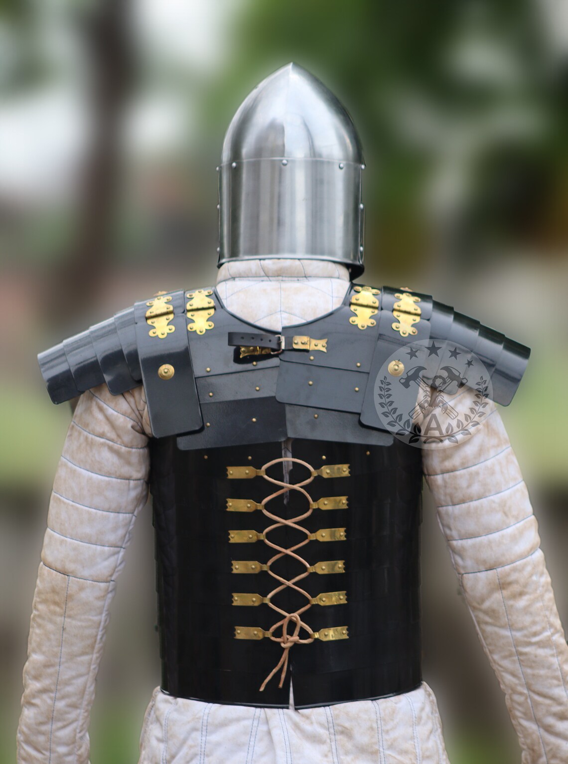 Lorica Segmentata Armor, Made From 18 Gauge Mild Steel Great Medieval ...