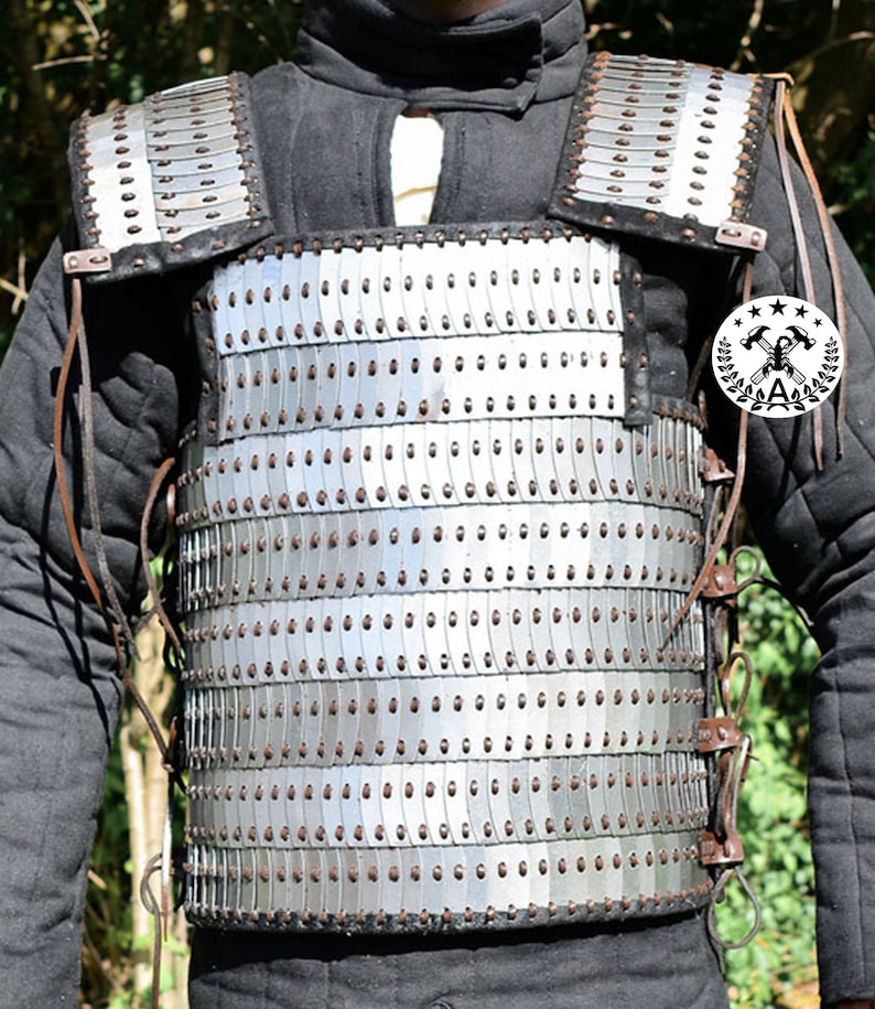 Lamellar Armor Lamellar Torso Armor Lamellar Tasset Plates Lamellar Armor Set 20 Gauge Steel