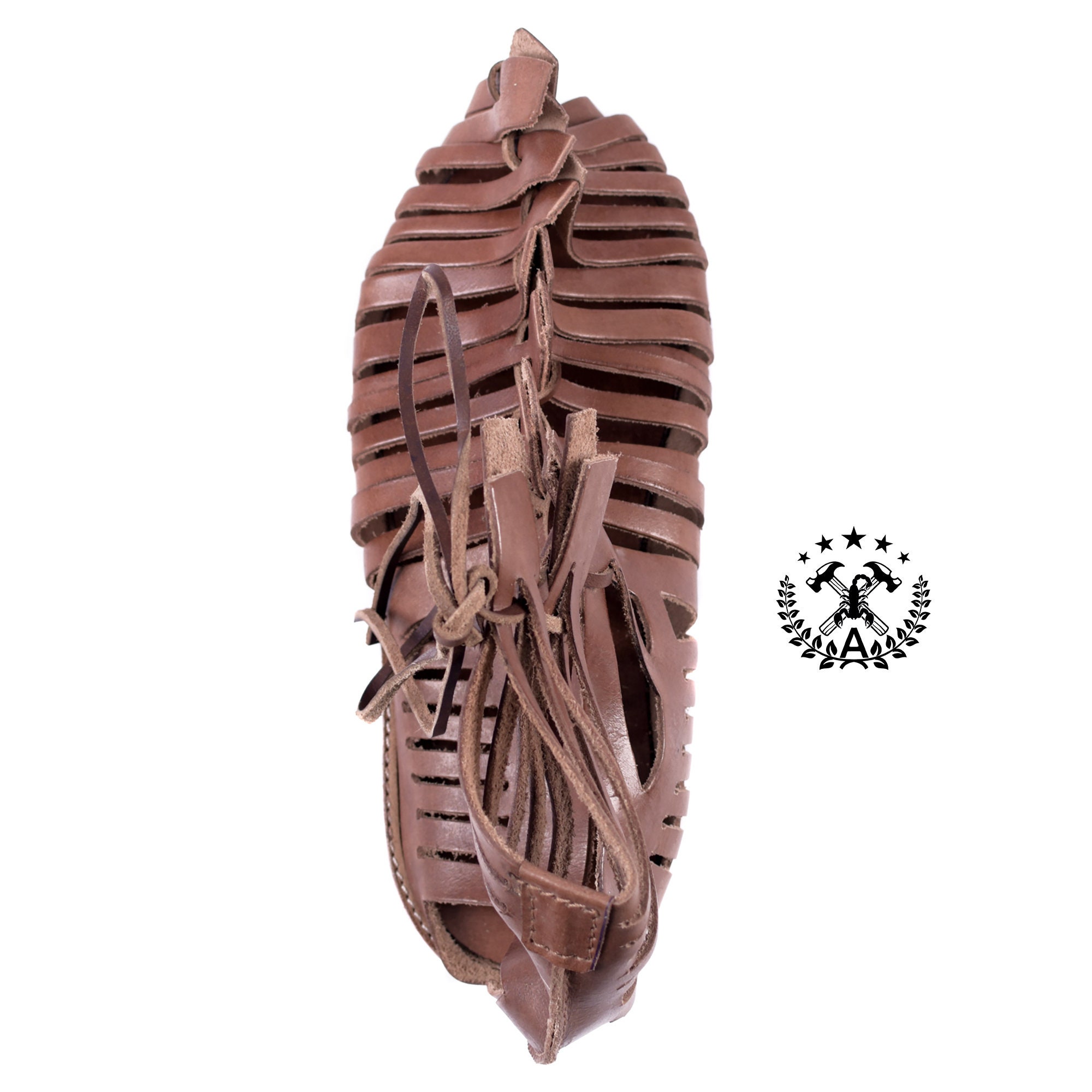 Roman Simple Caligae, Hand-crafted From Thick 3mm Leather Christmas ...