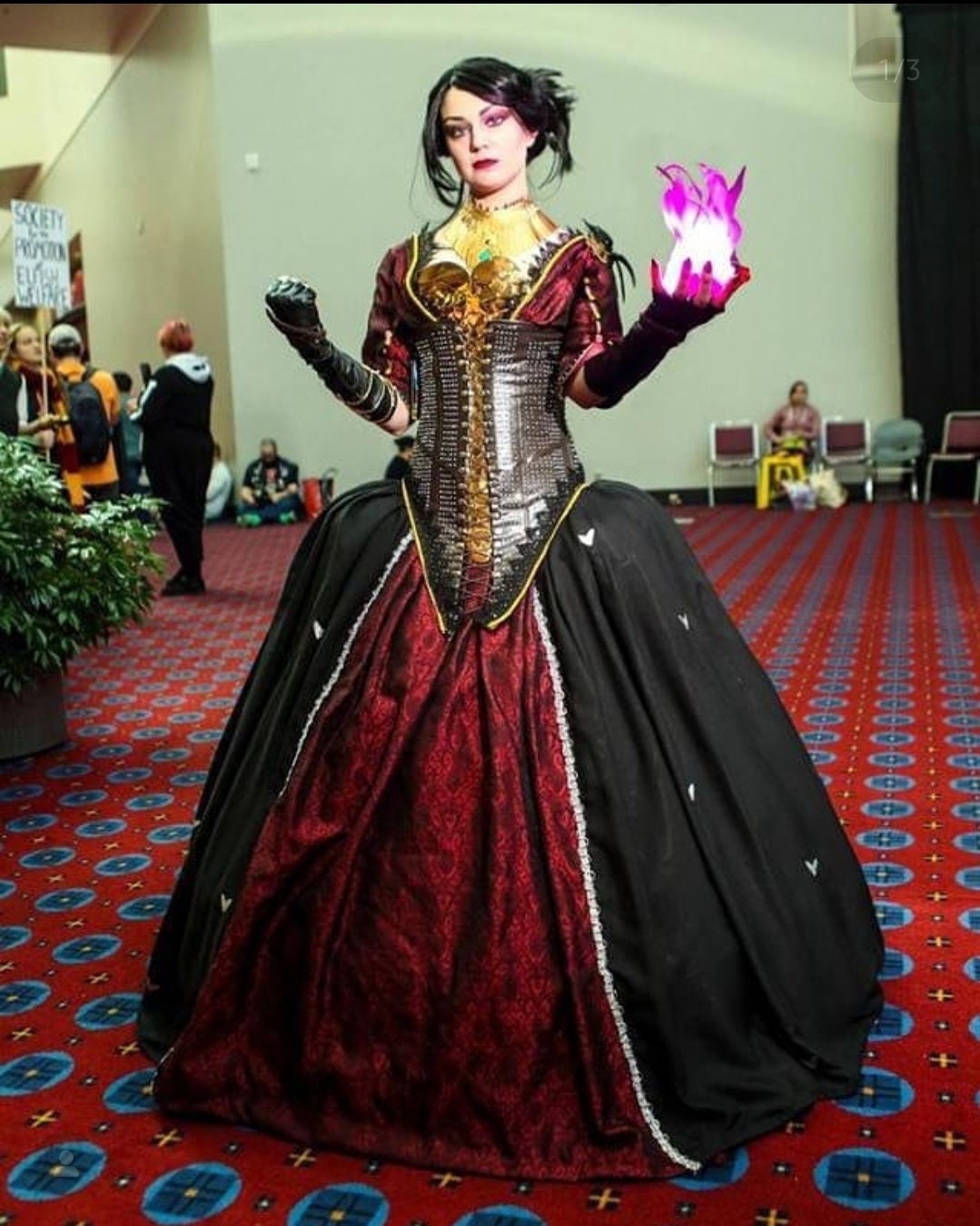 Morrigan Dragonage Inquisition Gown - Etsy