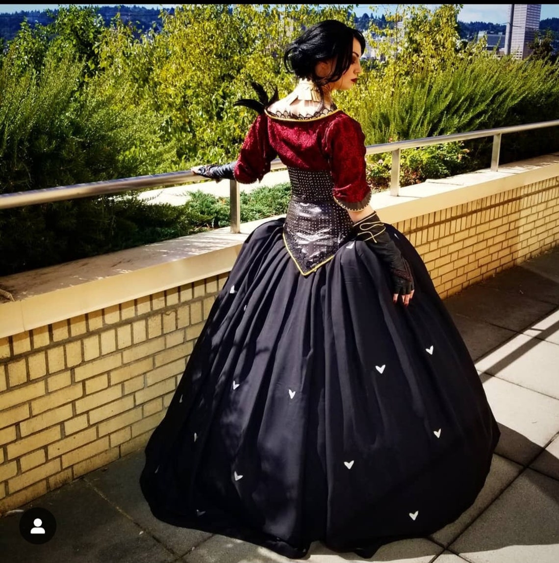 Morrigan Dragonage Inquisition Gown - Etsy