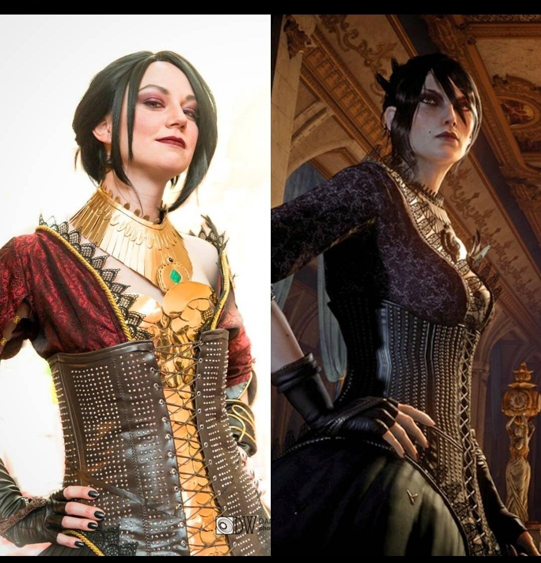 Morrigan Dragonage Inquisition Gown - Etsy