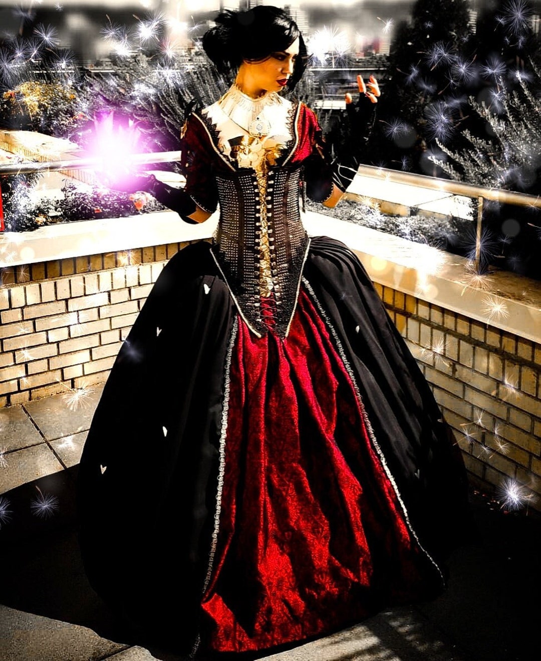 Morrigan Dragonage Inquisition Gown - Etsy