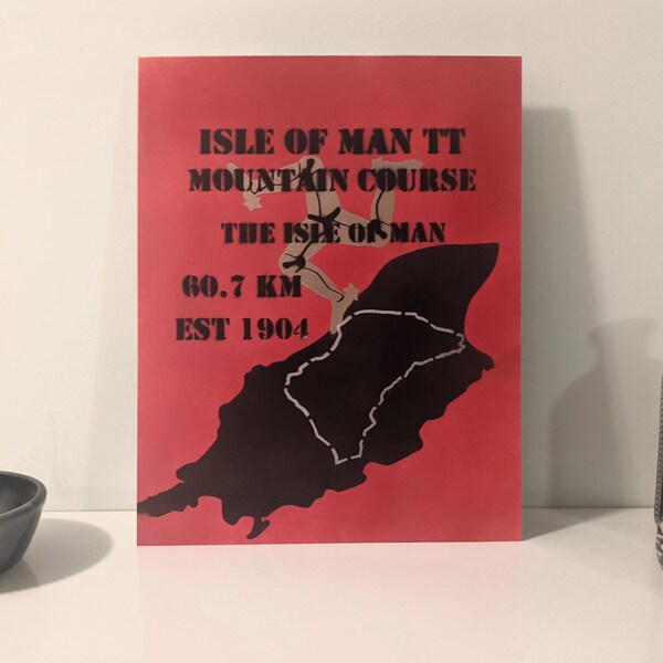 Isle of Man Tt Poster - Etsy