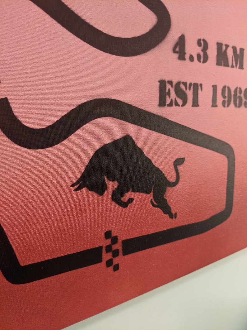 16x20 Red Bull Ring Formula 1 Racetrack Poster, Wall Decor - Etsy